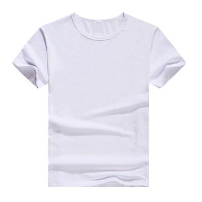 Pack de 10 Polera blanca algodon sublimable - Sublimachile - Santiago Chile