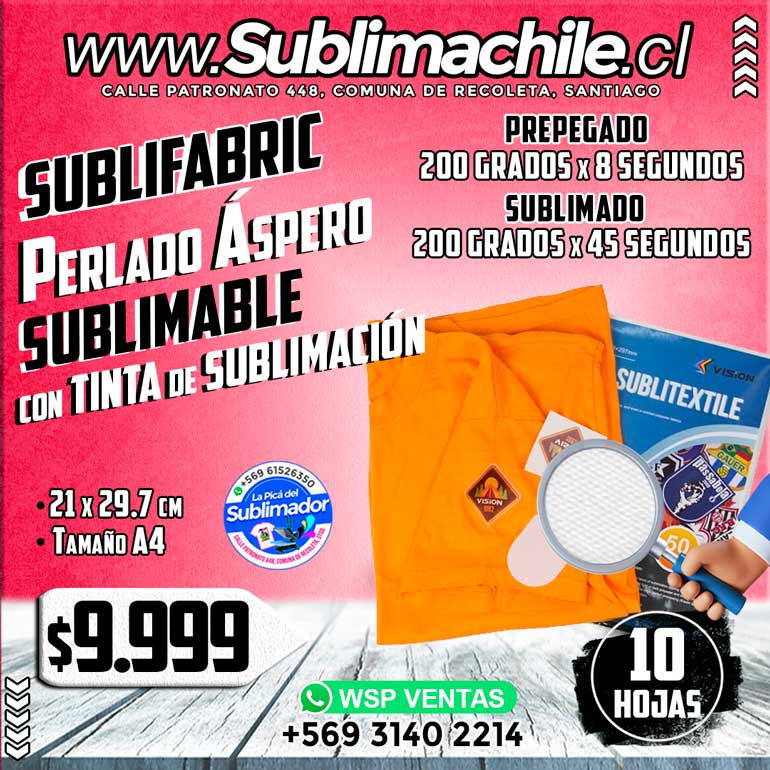 Productos para Sublimación - Sublimachile - Santiago Chile